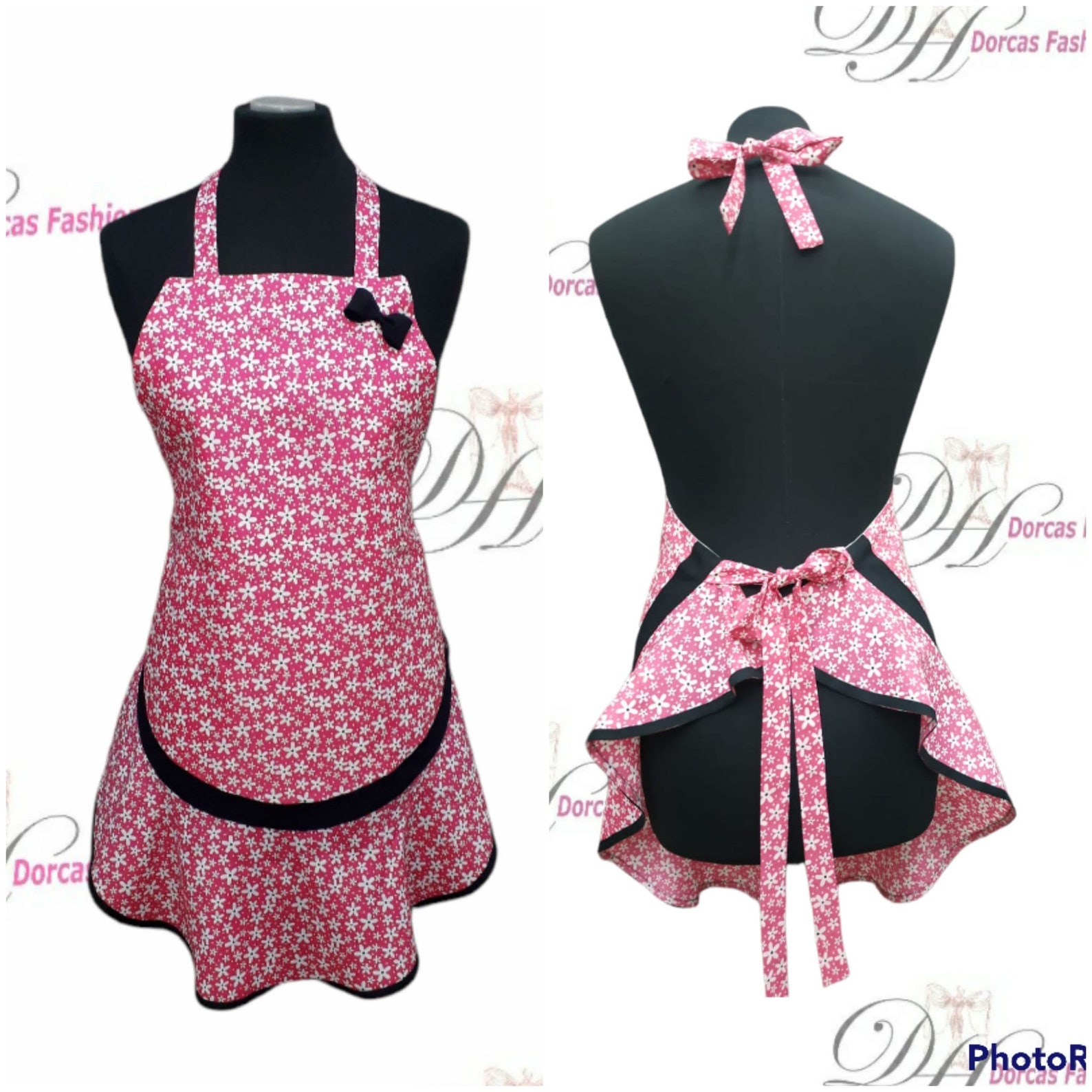 Pretty Apron Pdf Pattern and Instructions - Etsy