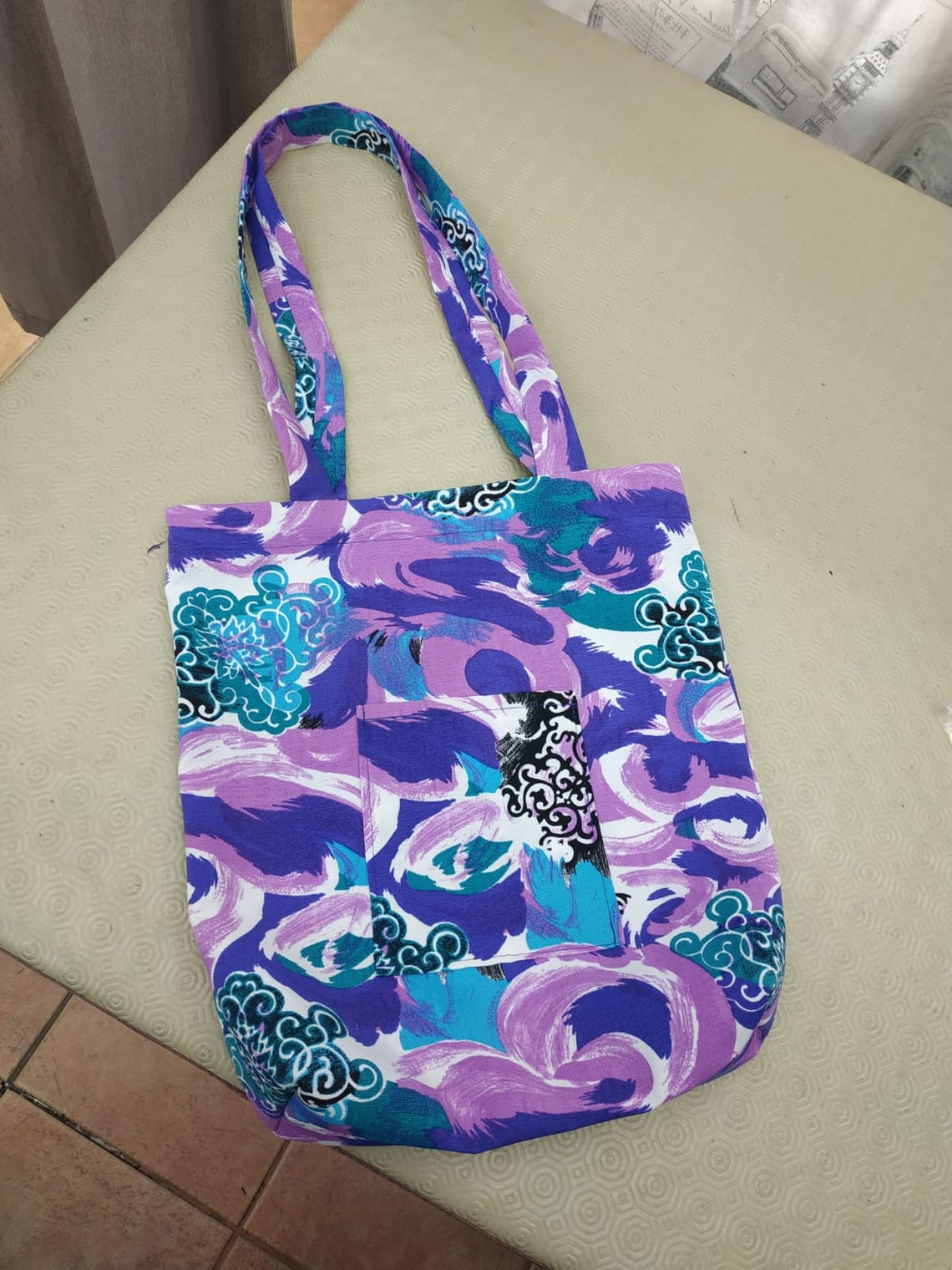 SIMPLE TOTE BAG Sewing Pdf Pattern and Instructions - Etsy