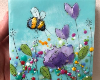 Brenda Walker Original Encaustic Bee Painting Encaustic - Etsy