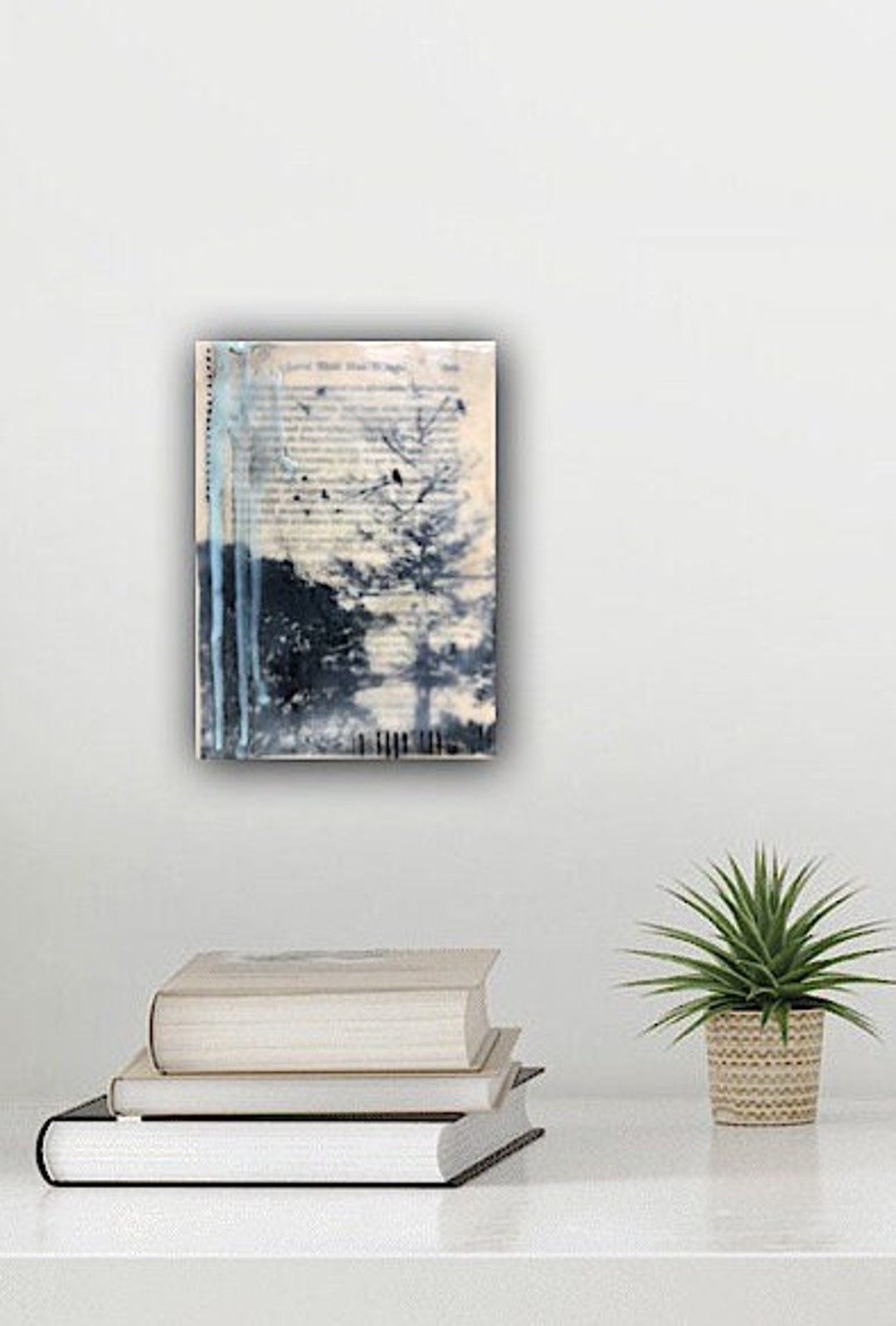 Original 7x5 Encaustic Photo Transfer Gallery Panel - Etsy