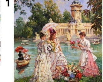 Princess painting | Etsy