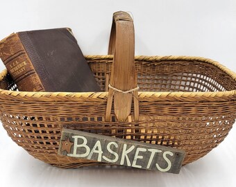Primitive Sign Baskets - Etsy