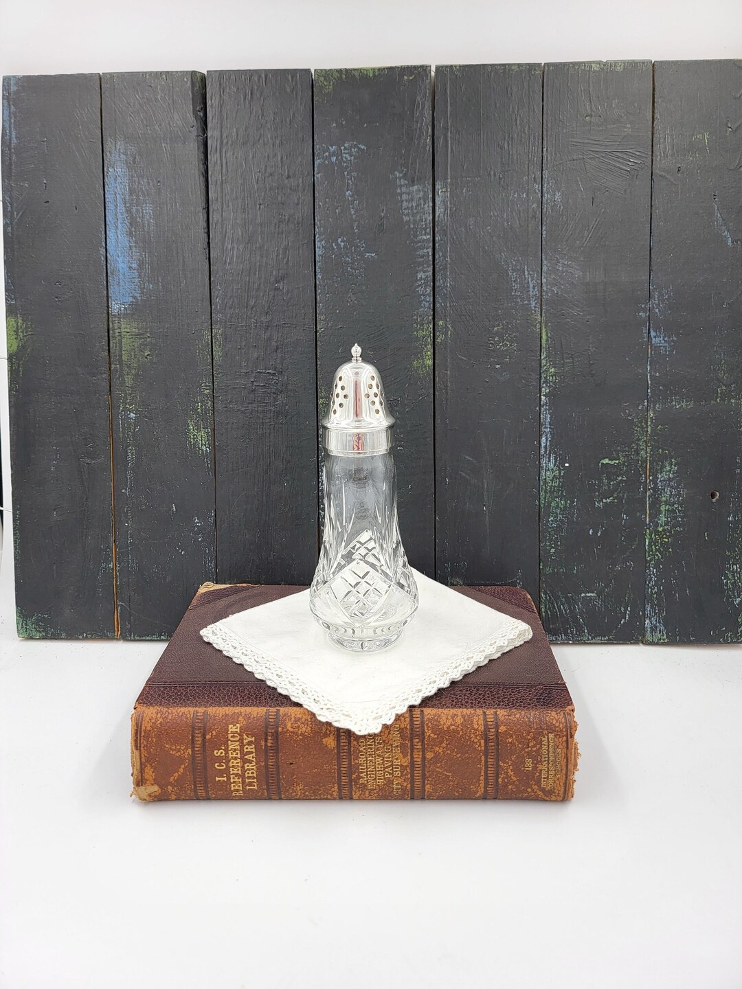 Edinburgh Crystal Muffineer, Sugar Shaker, Stirling Pattern ...