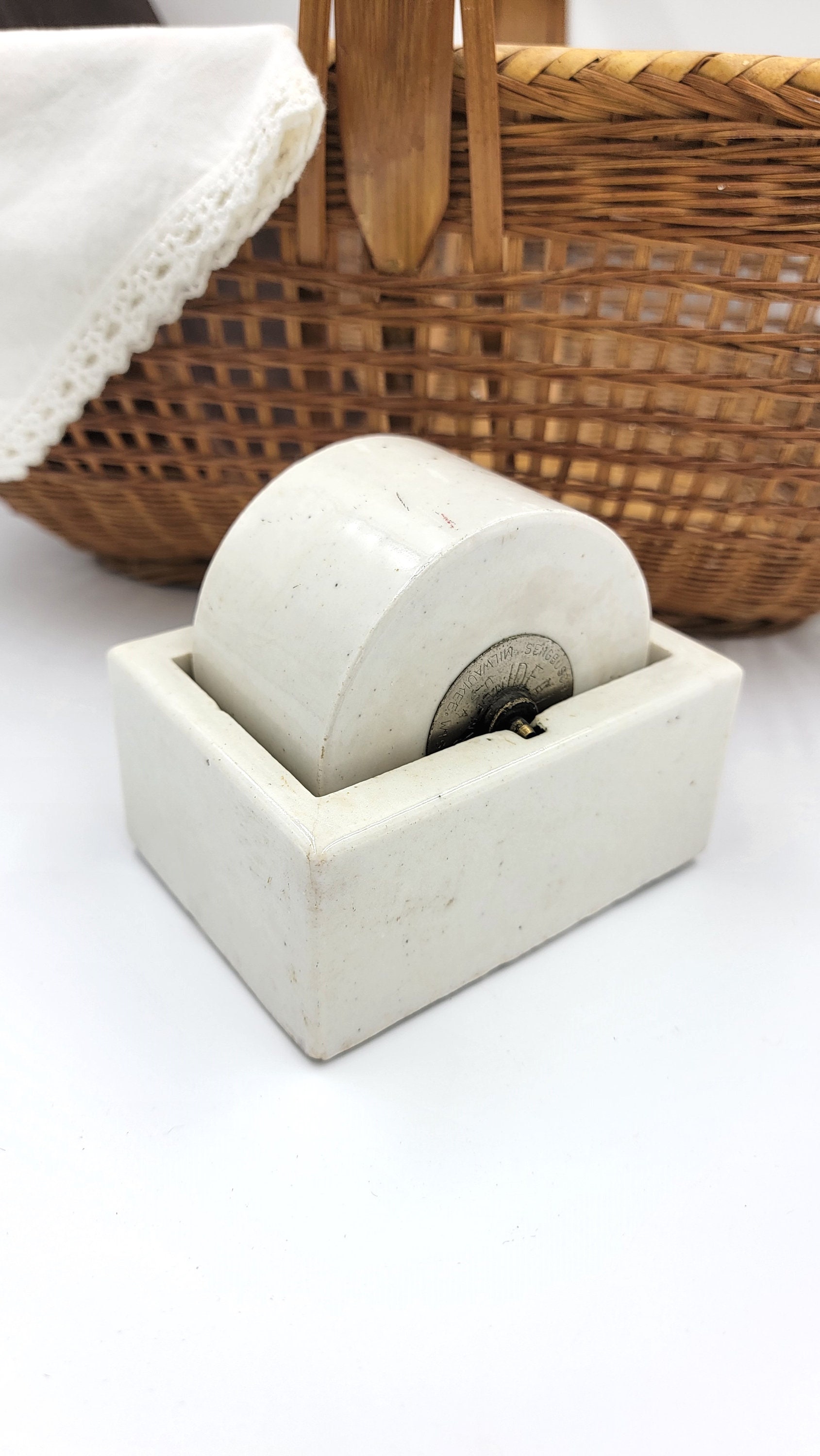 Large White Ideal Letter Moistener Sengbusch Made in USA - Etsy