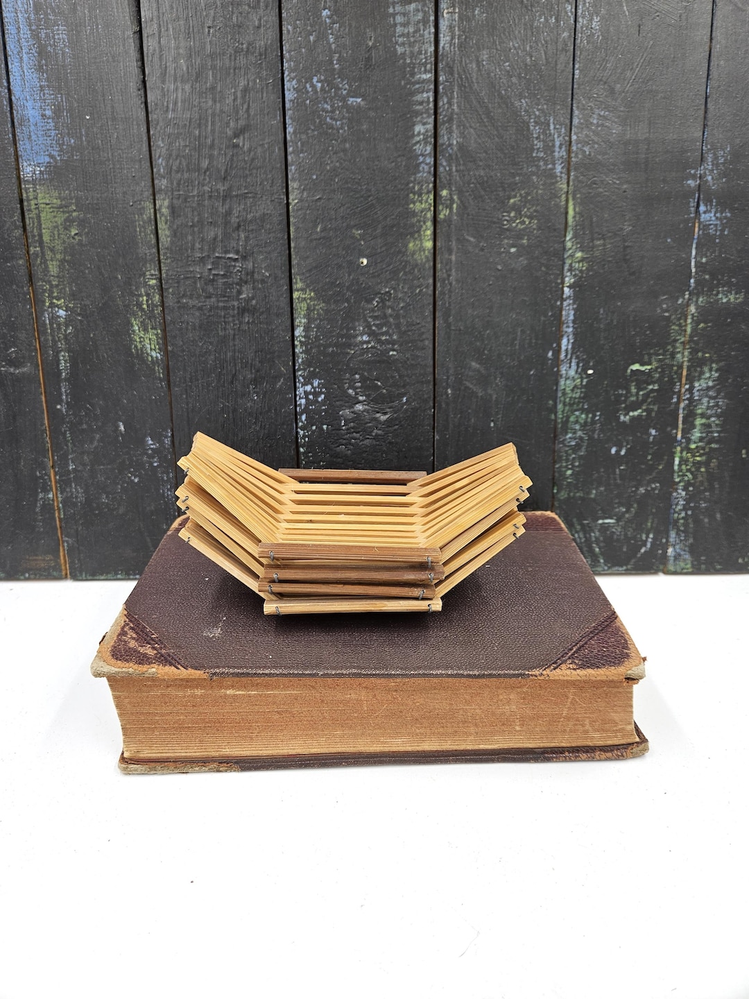 Set of 4 Japanese Wood Chopstick Rests, Individual Place Settings ...