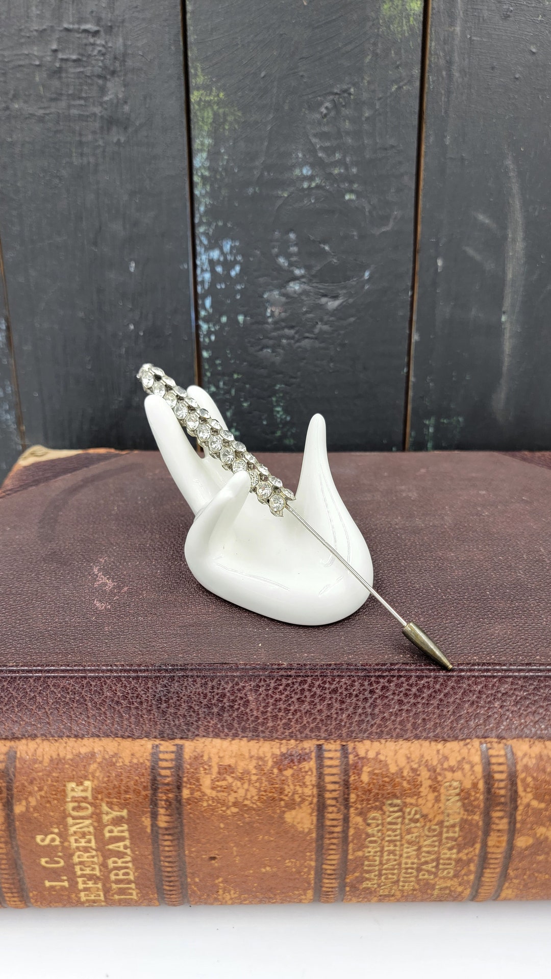 Vintage White Ceramic Hand Dish, Jewelry Trinket Tray, Display Special ...