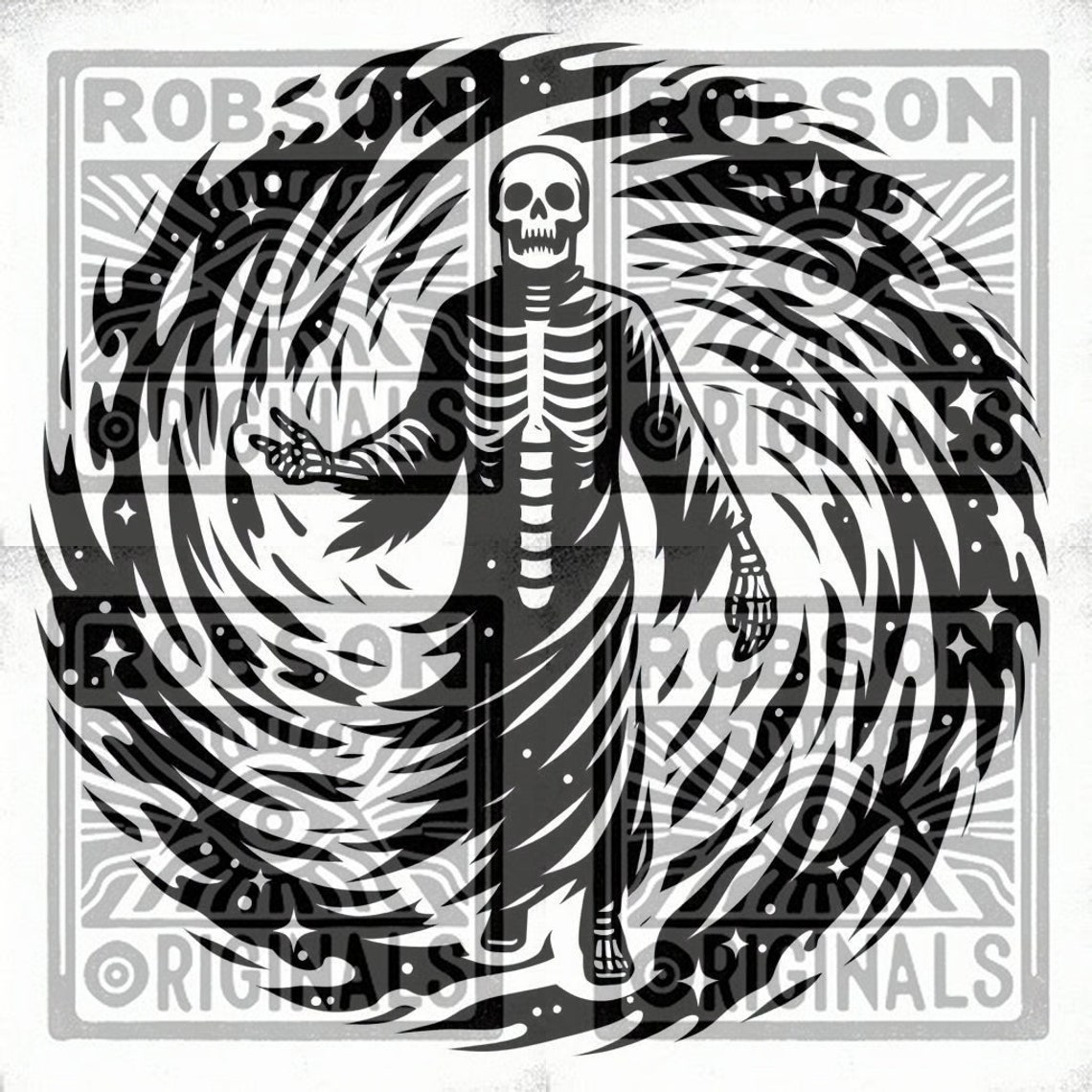 Psychedelic SVG Files, 25x Skulls & Aliens, Ufos, Flames, Trippy Vector ...