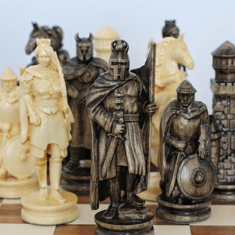 Medieval Chess Set - Etsy