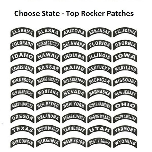 State Patches - Etsy