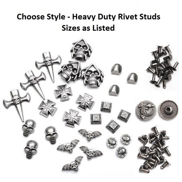 Decorative Rivets for Leather - Etsy