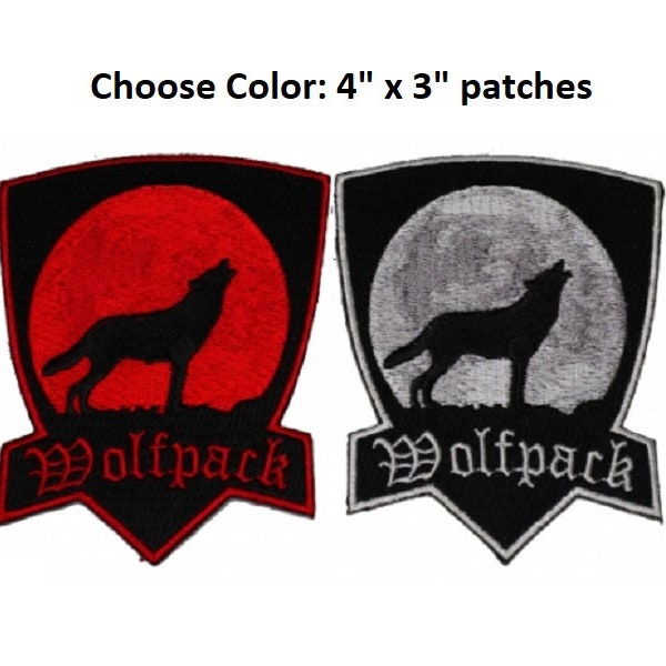 Wolf Military Patch - Etsy