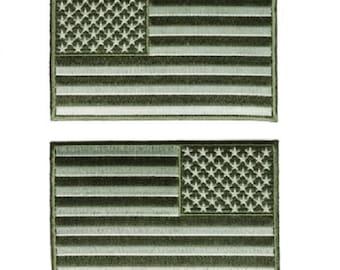 American Flag Patch - Etsy