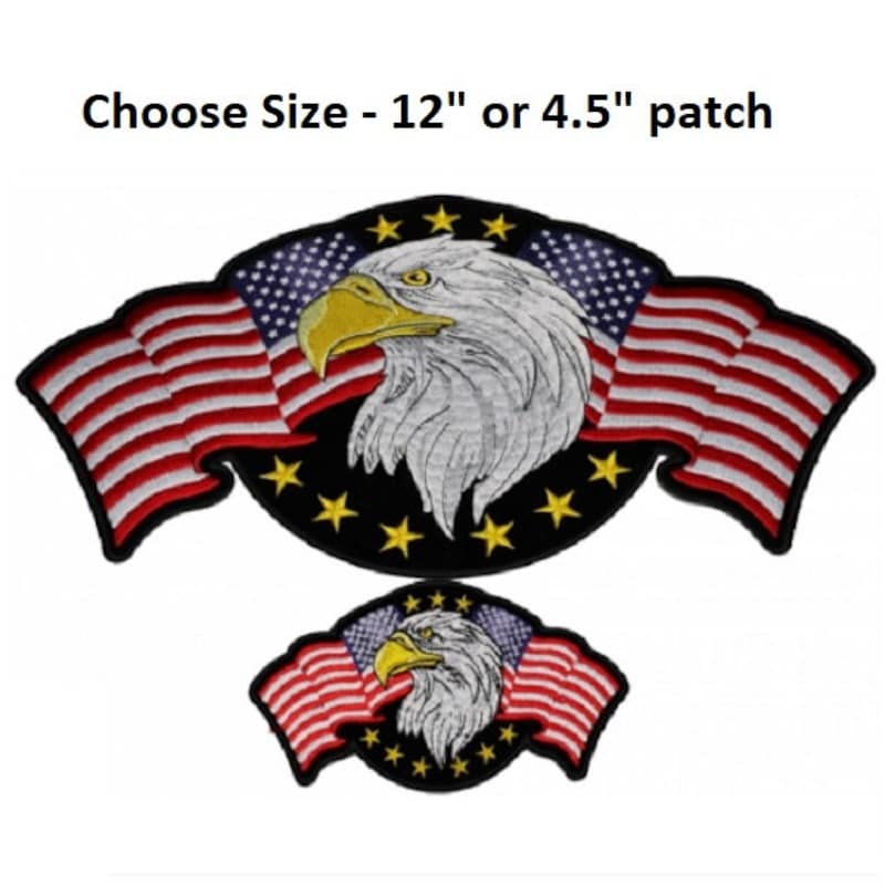 Iron on Eagle Patches - Etsy