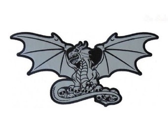 Large Dragon Back Patch - Etsy