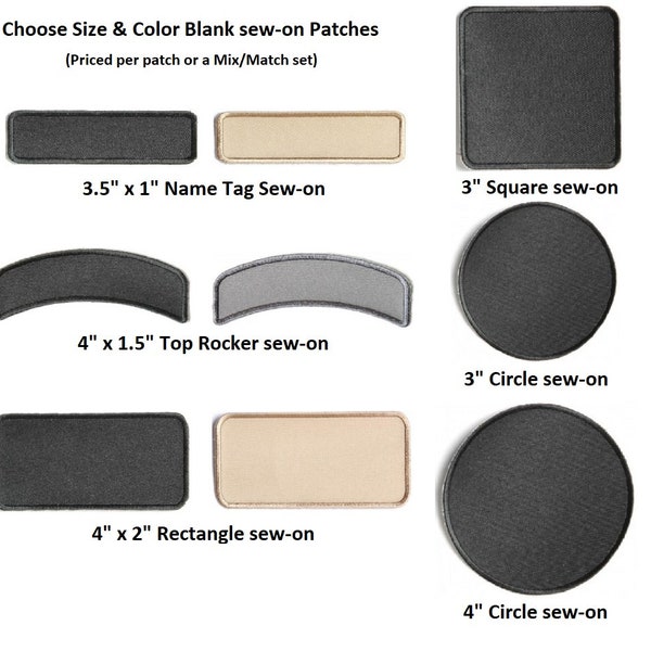 Blank Patches - Etsy