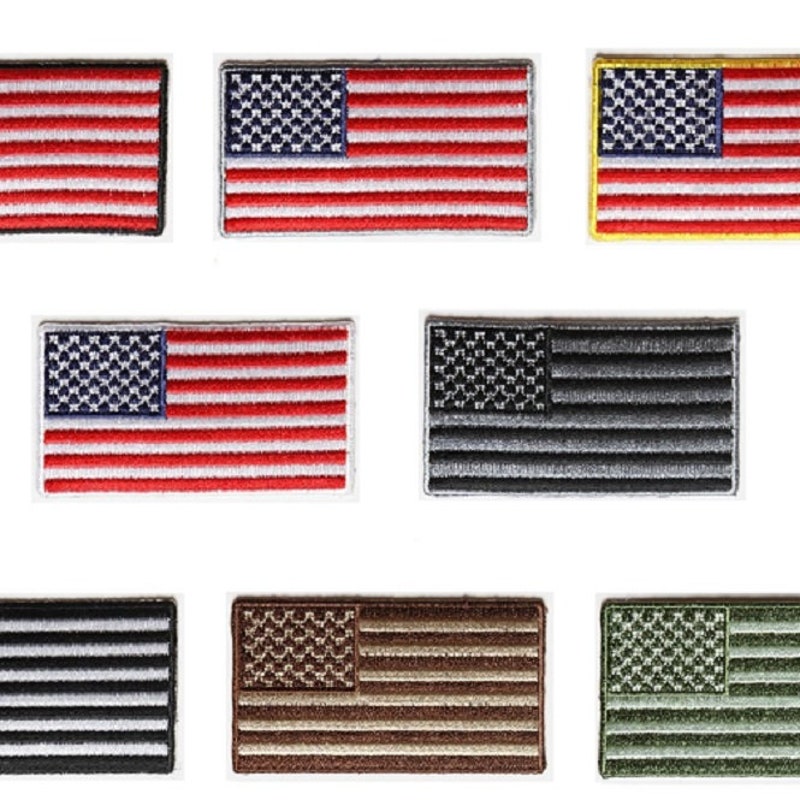 American Flag Patches - Etsy