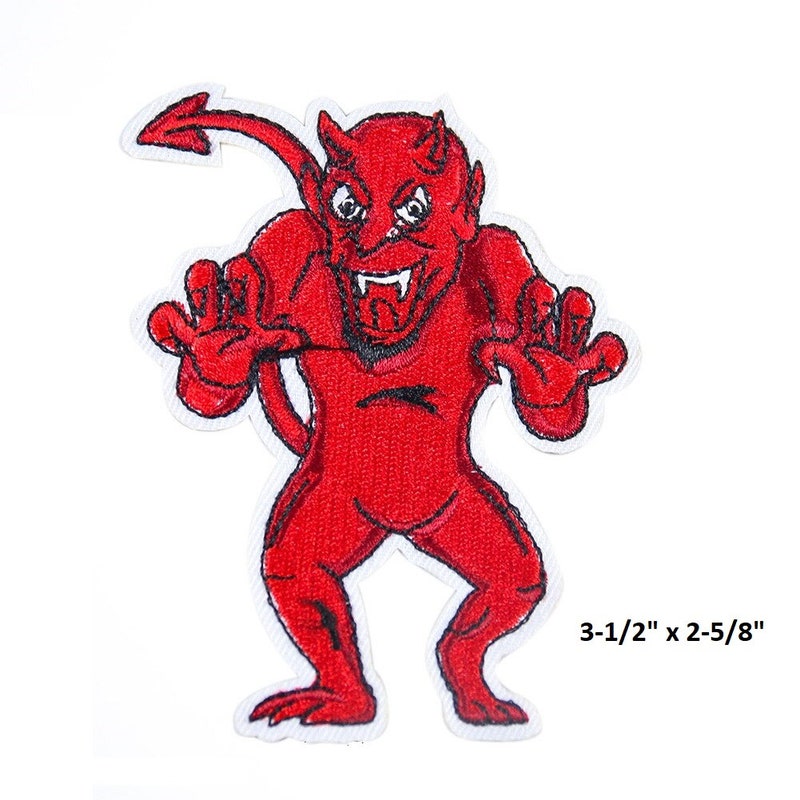 Red Devil Patch - Etsy