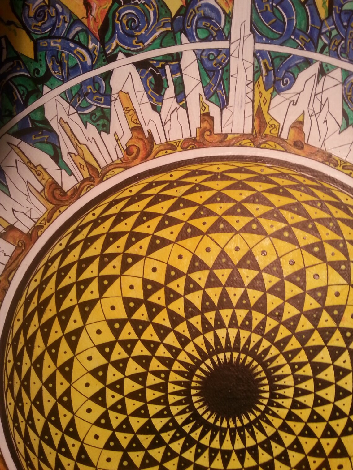 Sunflower Torus Mandala - Etsy