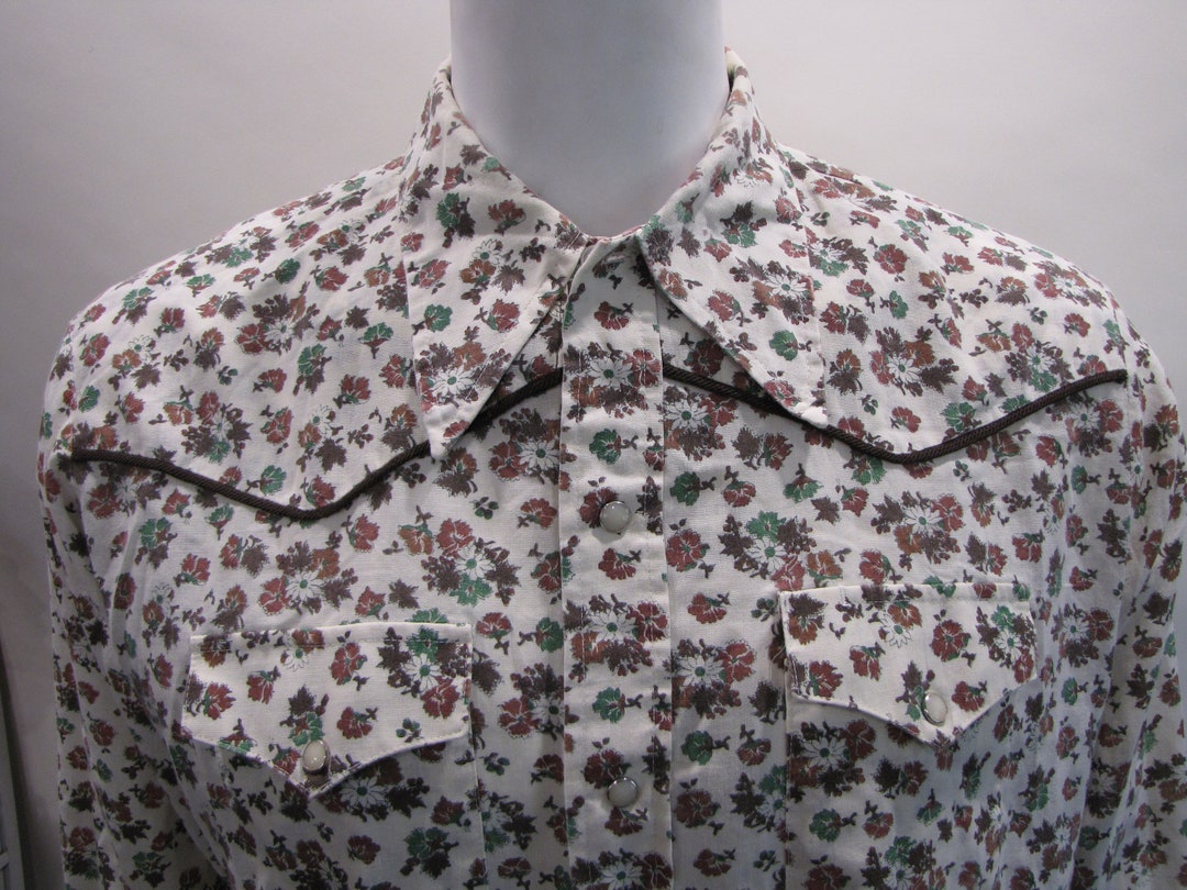 Vintage Western Rappers Pearl Snap Button Long Sleeve Shirt - Etsy