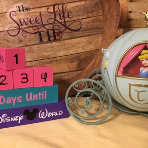 Disney Countdown Blocks - Etsy