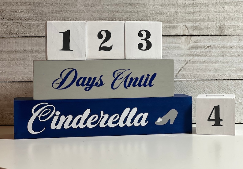 Disney Countdown Blocks - Etsy