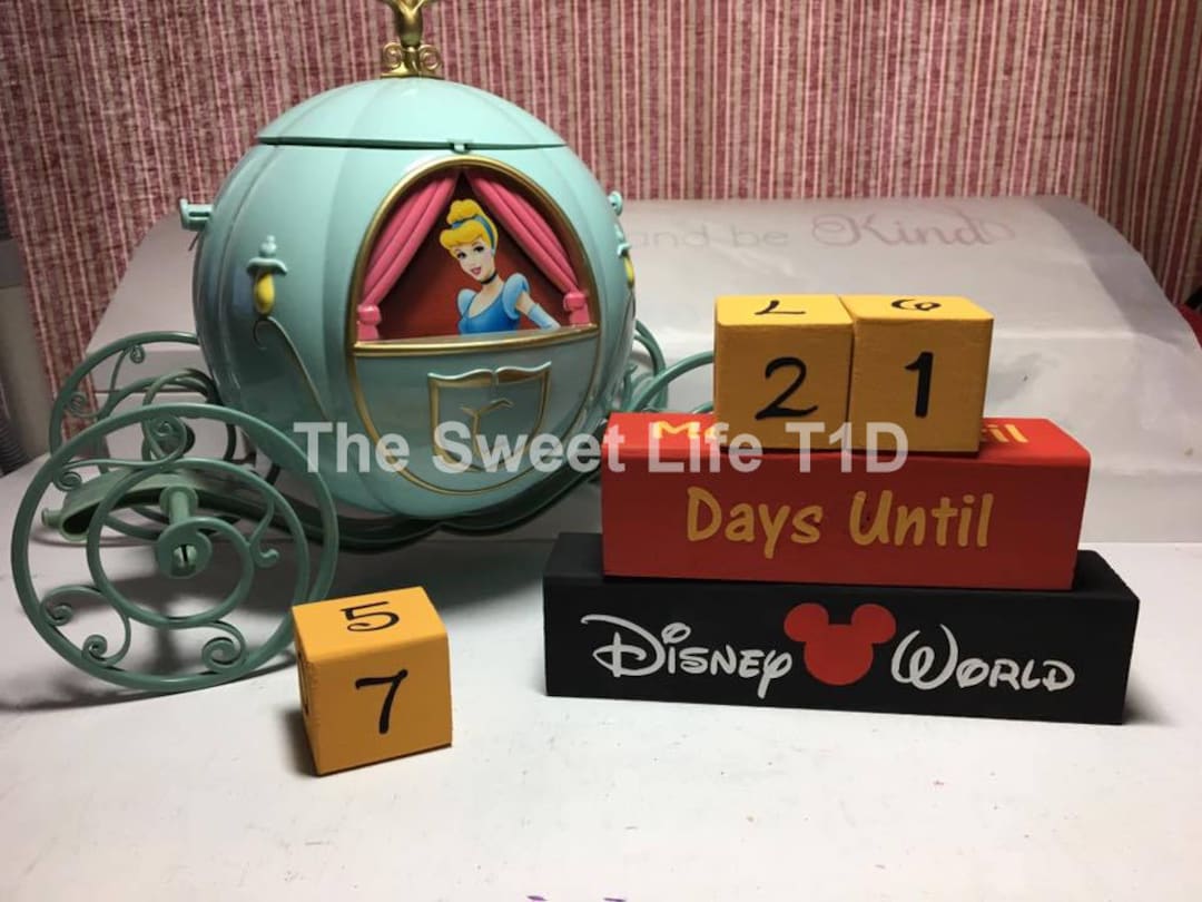 Disney Countdown Blocks - Etsy