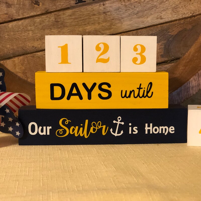 Countdown Blocks - Etsy