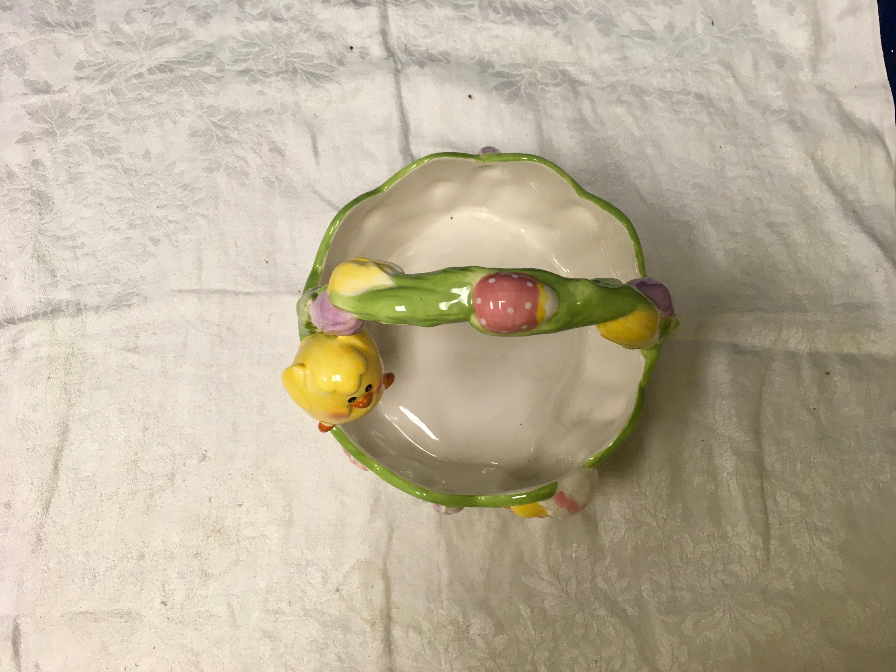 Vintage Chang Song Pottery Easter Basket. - Etsy