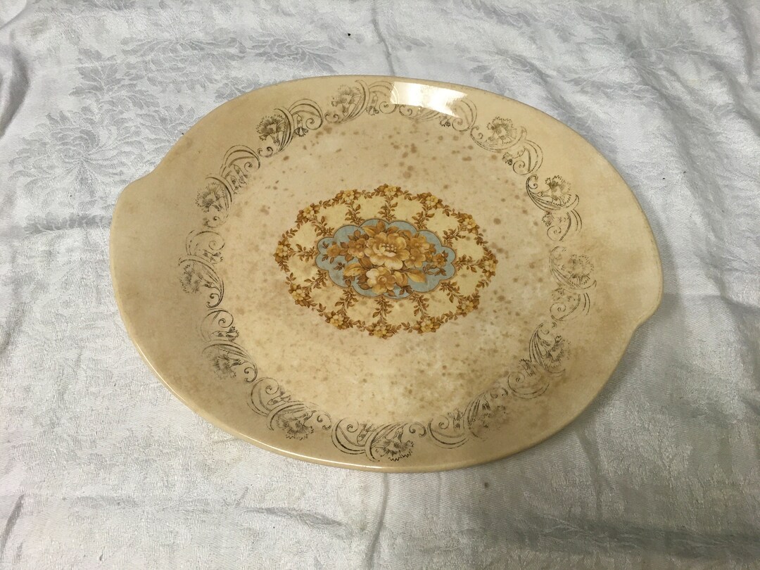 Vintage Warwick China Platter With 22K Trim. - Etsy