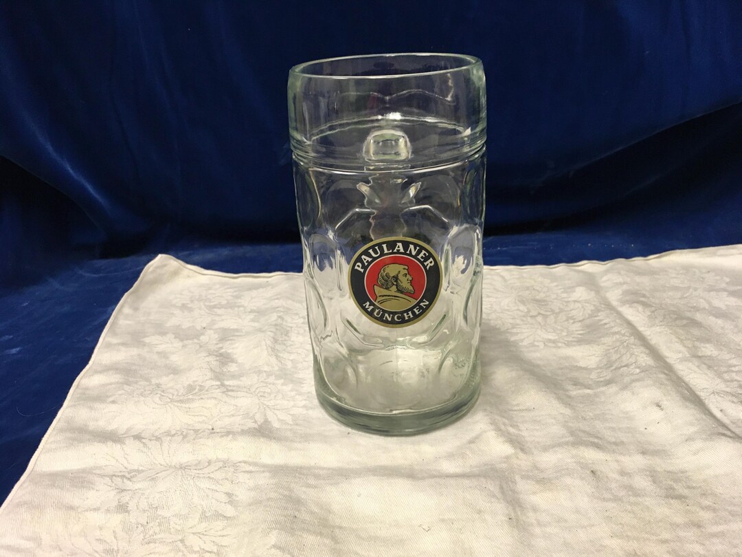 Large Paulaner Munchen 1 Liter Beer Mugs - Etsy
