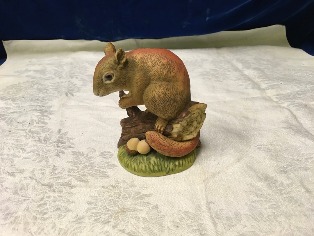 Vintage Lefton China Red Squirrel Figurine Japan - Etsy