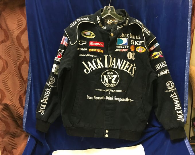 Vintage Clint Bowyer - Jack Daniels - Racing Jacket - Size L. - Etsy