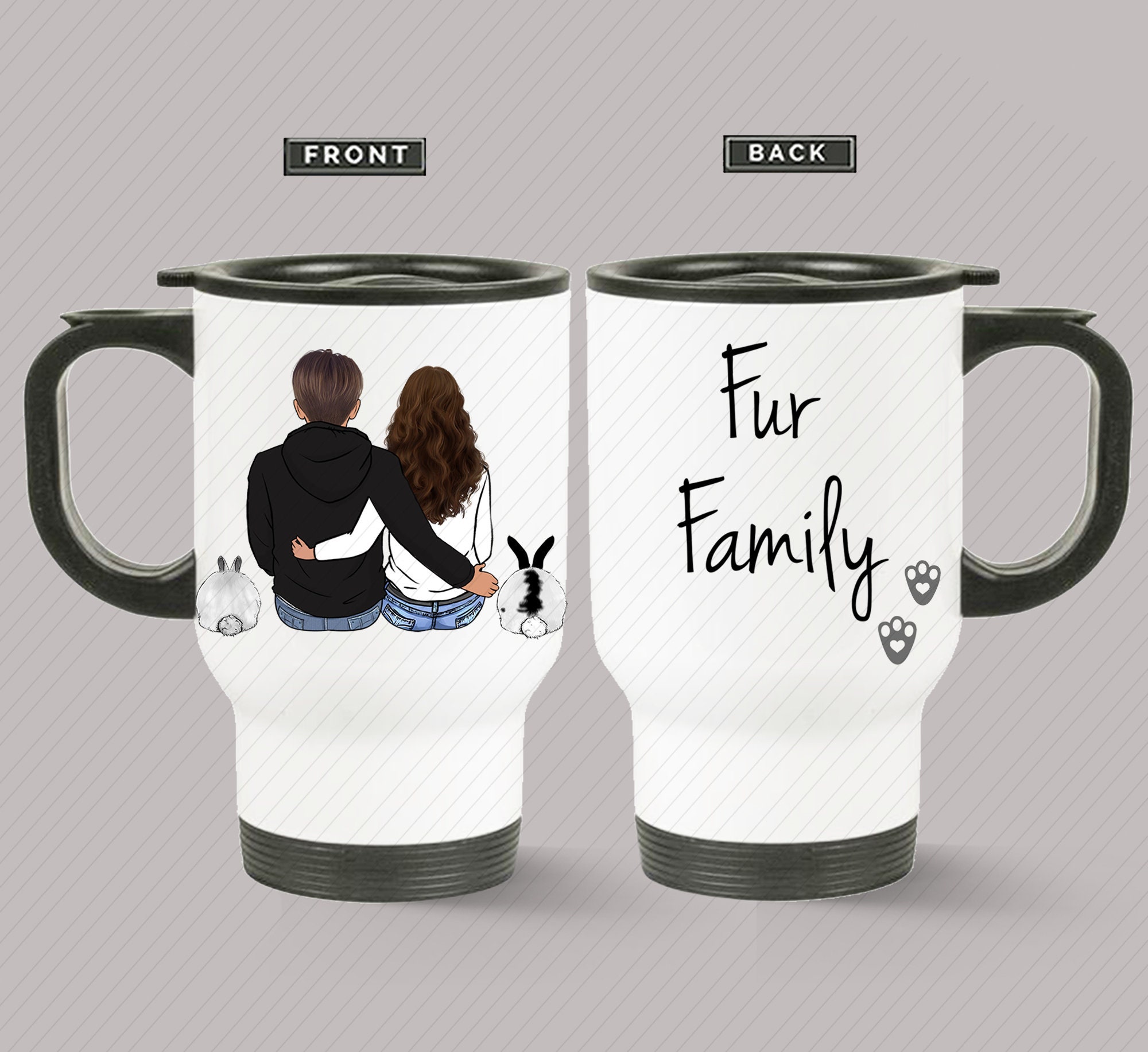 Custom Rabbit Mug Custom Bunny Mug Bunny Mug Bunny Dad Mug - Etsy