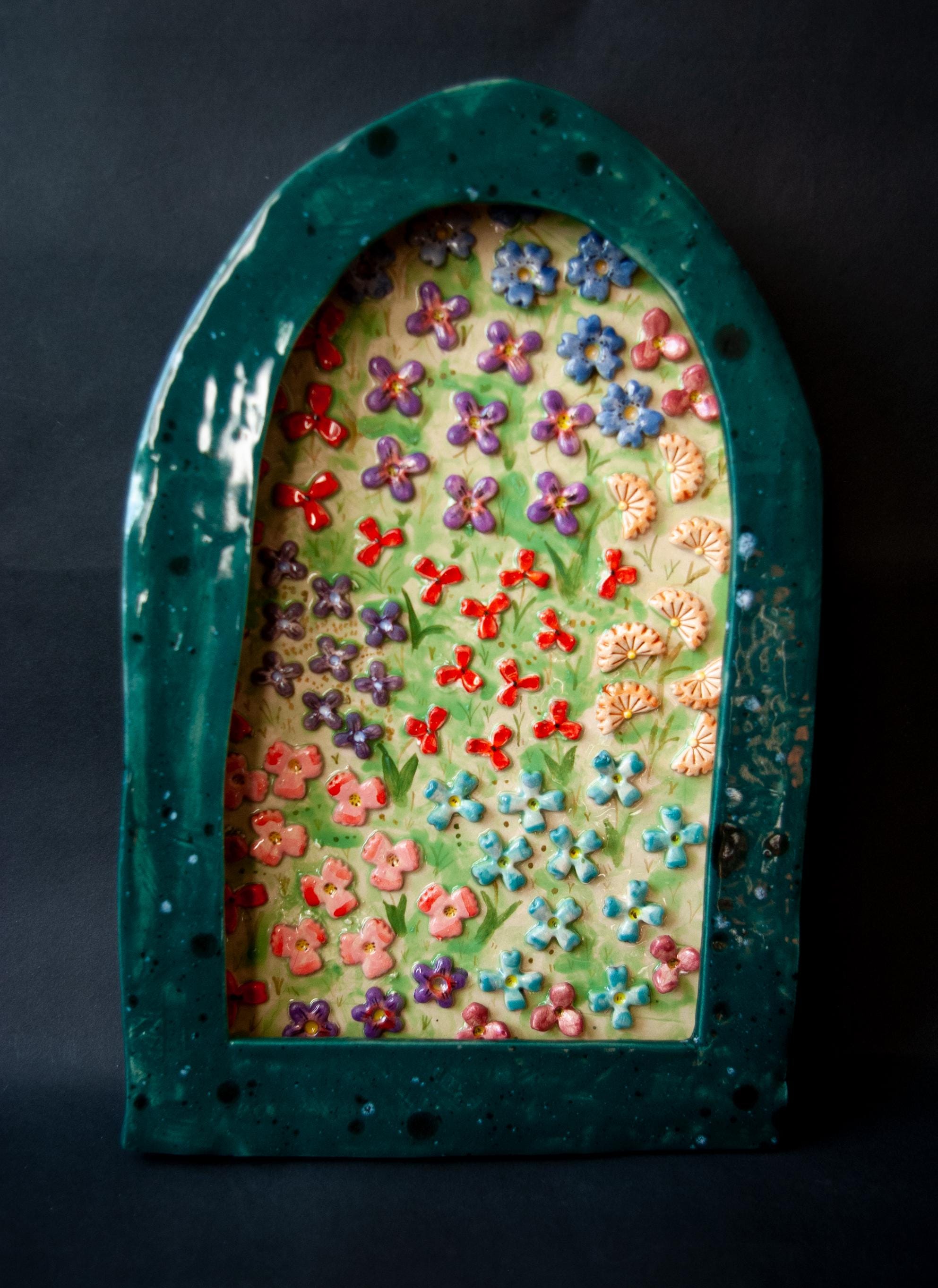 Ceramic Altar Shrine "bright Meadow". - Etsy