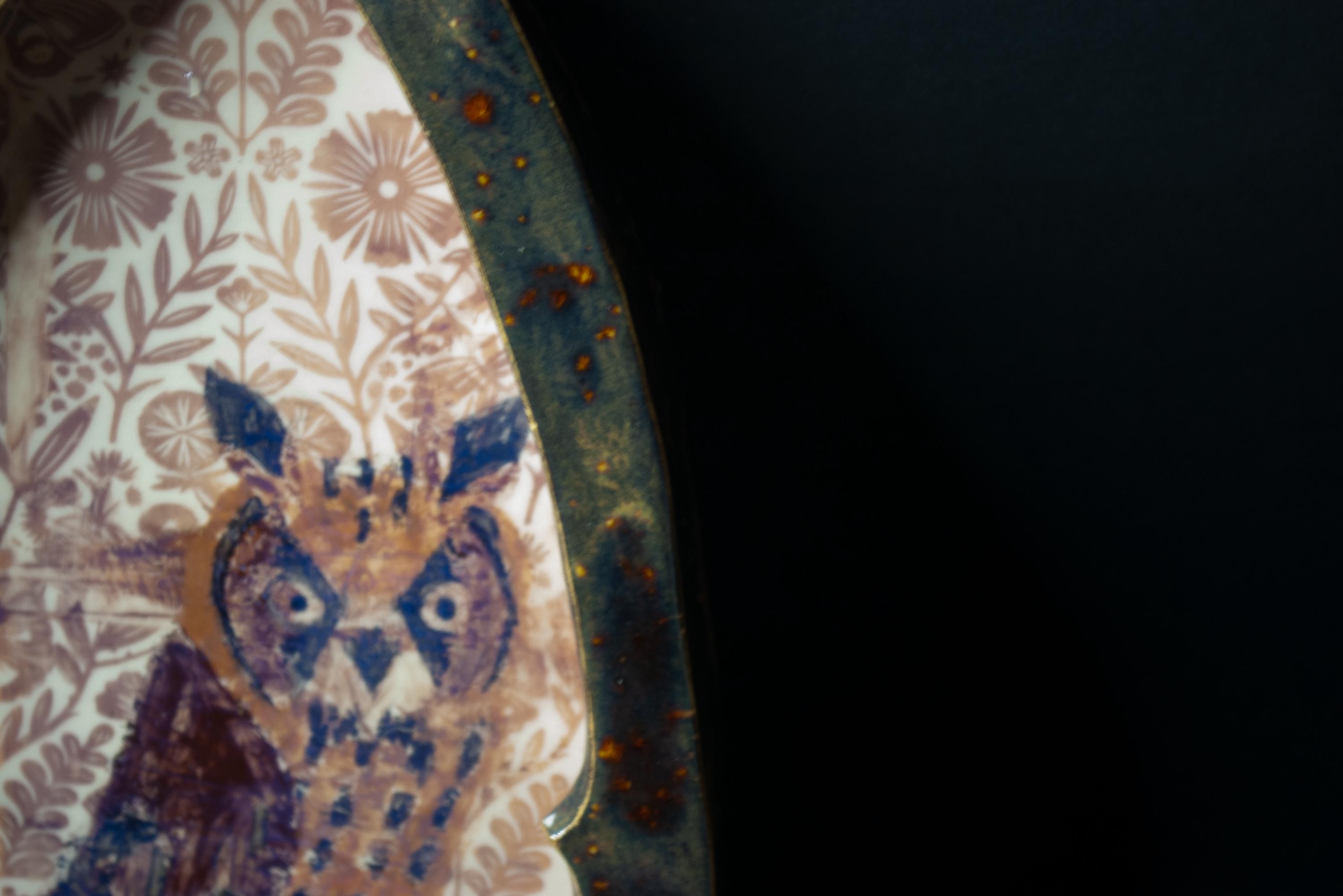 Ceramic Altar Shrine Owl. - Etsy