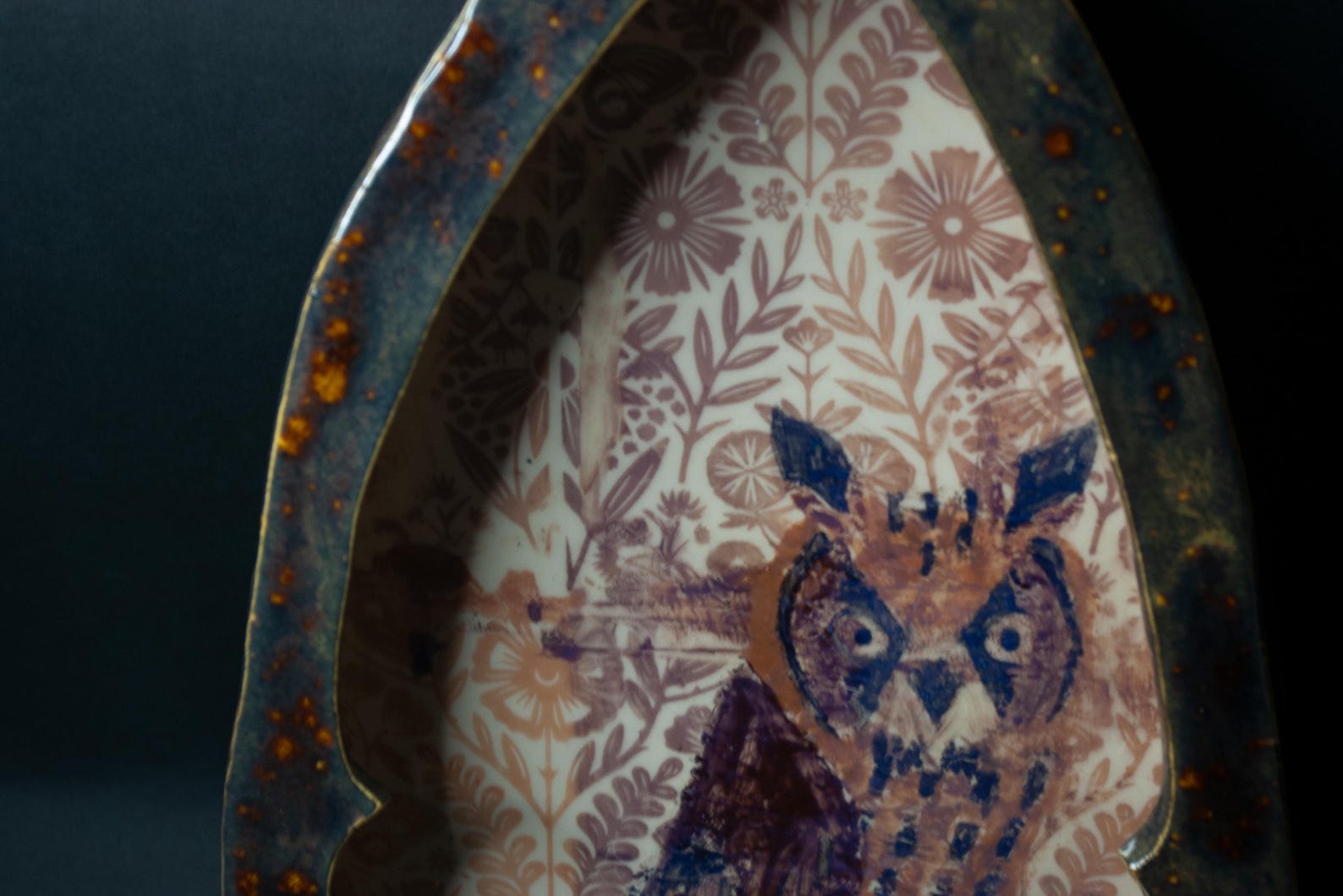 Ceramic Altar Shrine Owl. - Etsy