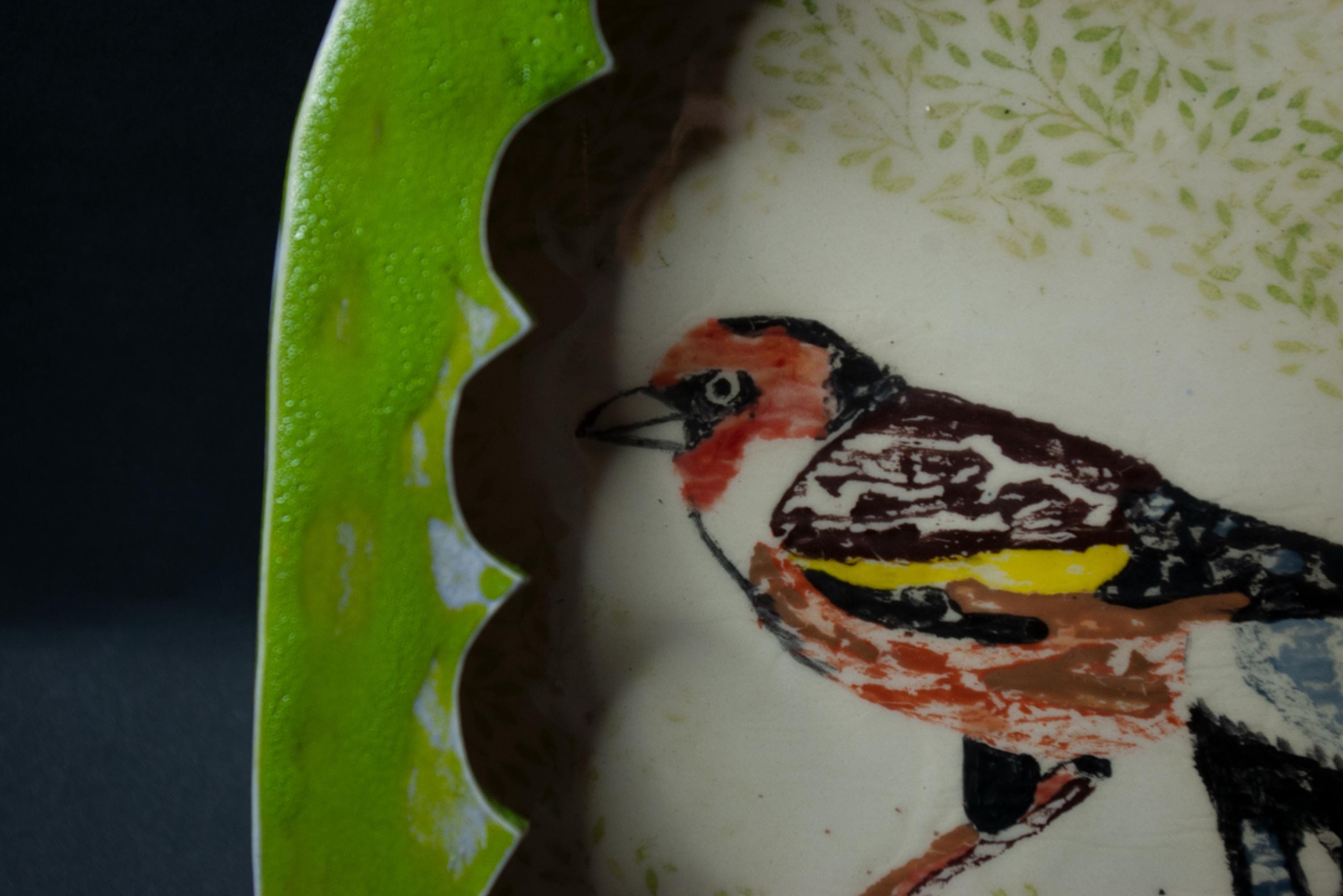Ceramic Altar Shrine Goldfinch - Etsy