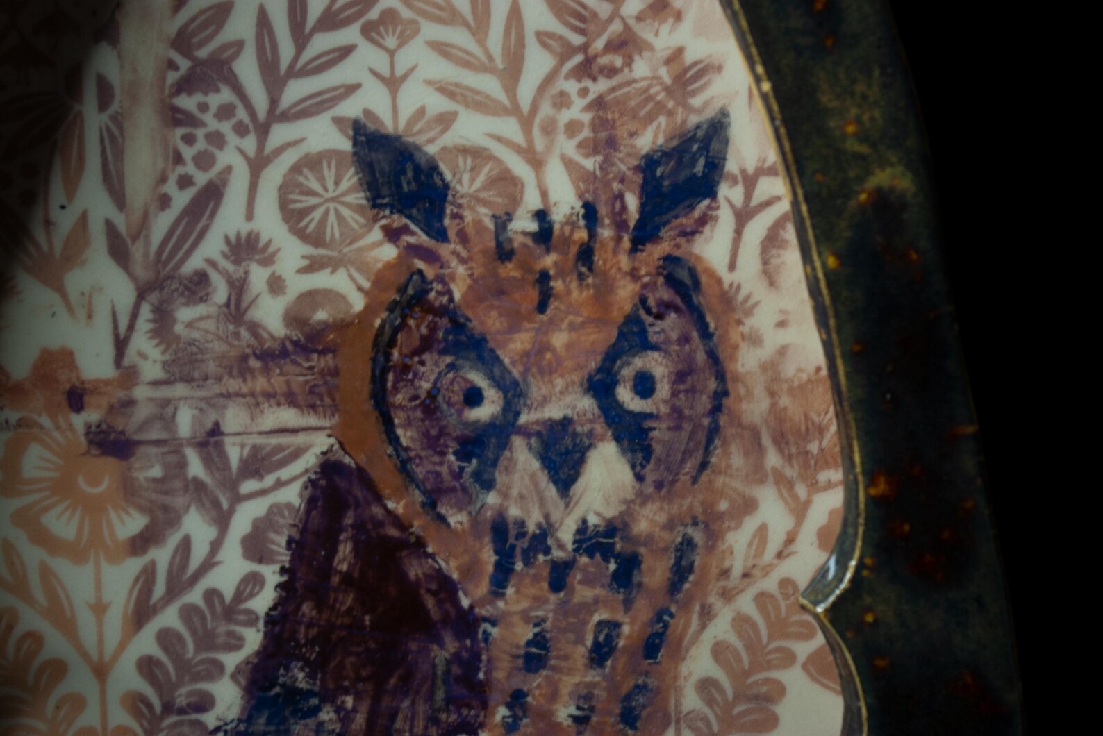 Ceramic Altar Shrine Owl. - Etsy