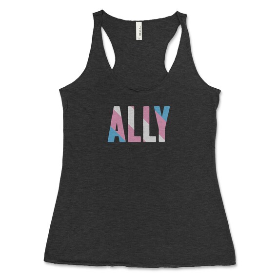 Trans Ally Tank Top Trans Ally Shirt LGBTQ Ally Shirt - Etsy