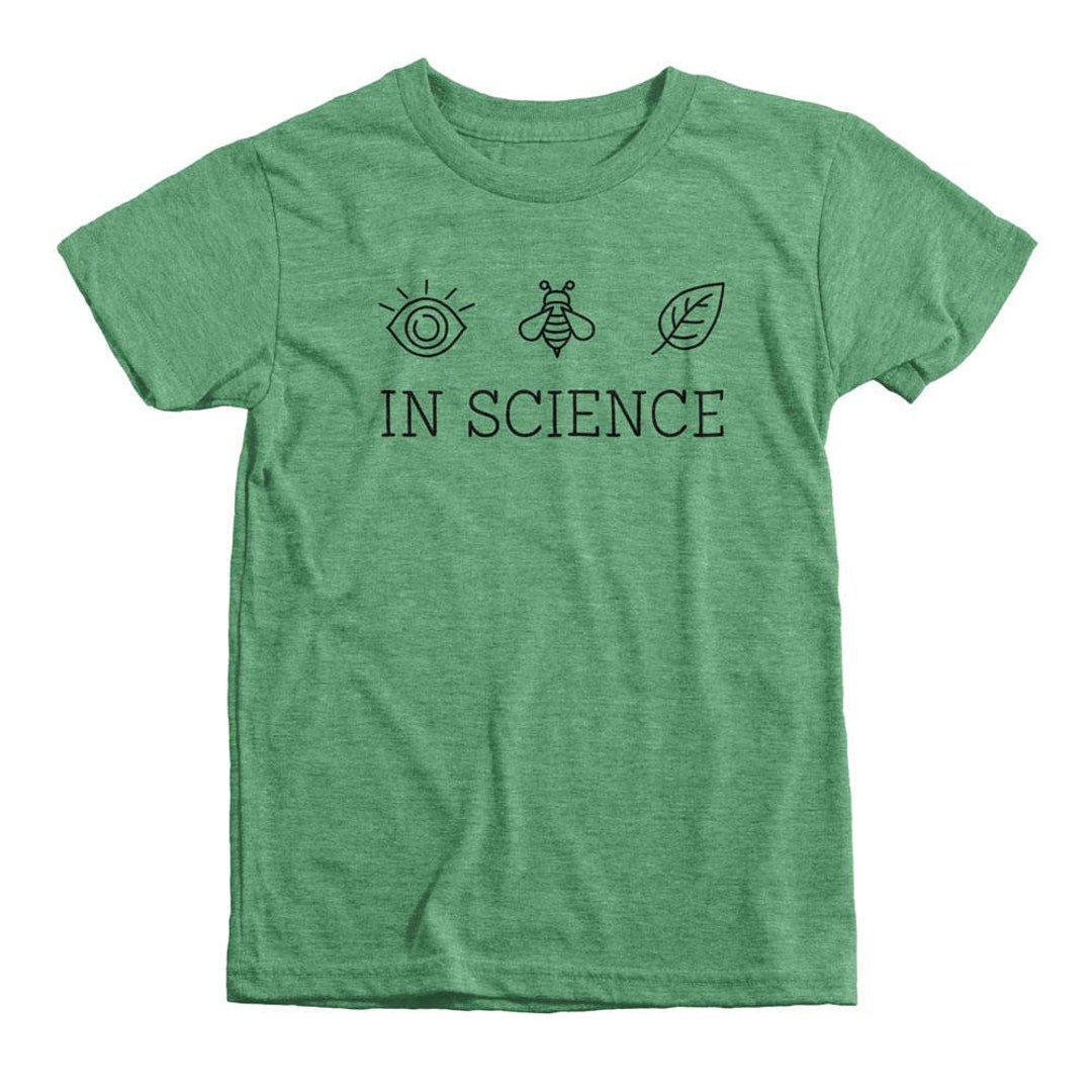 I Believe in Science Youth Tee Earth Day Shirt Kids Science Shirt ...
