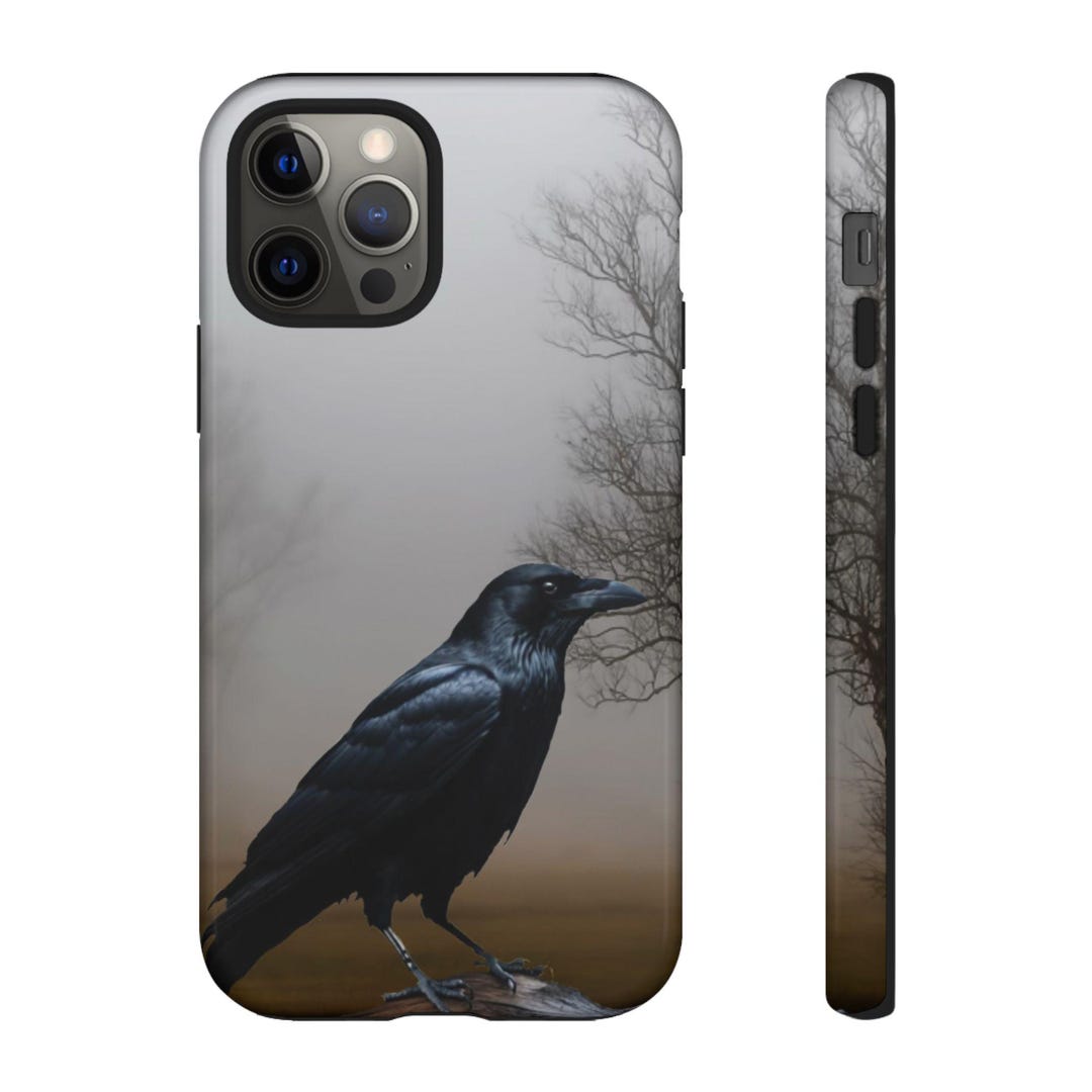 Mystical Raven iPhone Case | Raven - Crow Design - Etsy