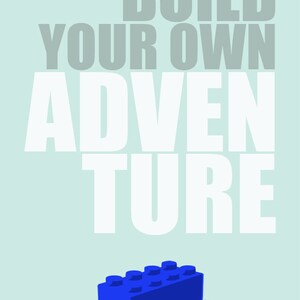Motivational Wall Art Build Your Own Adventure Building - Etsy