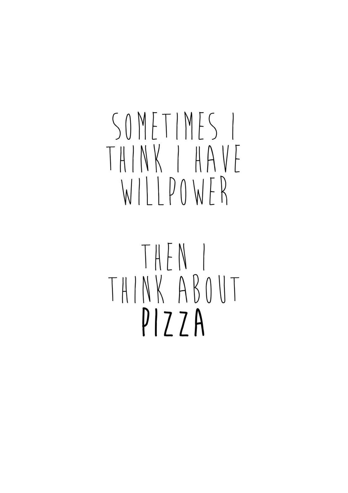 Pizza is Life Food Pizza Humour Fun Print A4 8x10 - Etsy