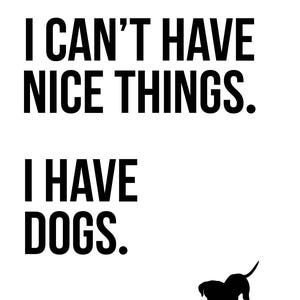 Dogs Funny Fetch Poster Print, A3, A4, Animal, Pet Lover, Pets, for Him ...
