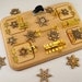 Christmas Busy Board Toddler Toys Toy for Travel Montessori - Etsy