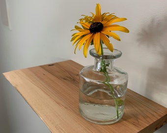 32.5 Inch Long Live Edge Spalted Maple Wood Shelf Finished and Ready to ...