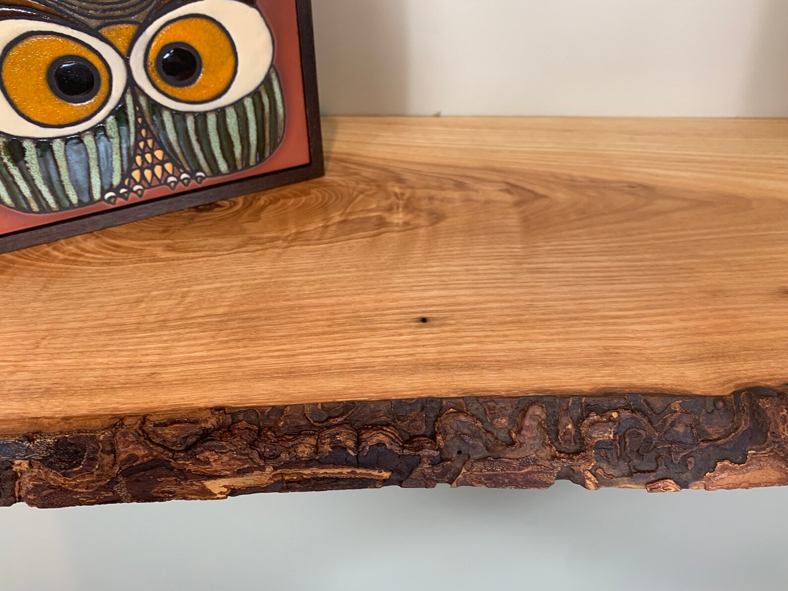 Live Edge Shelf, Live Edge Floating Shelf - Ash Custom Orders - Etsy