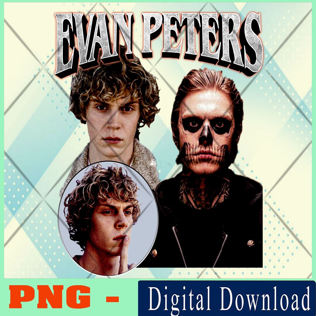 Evan Peters PNG Digital Download Evan Peters PNG - Etsy