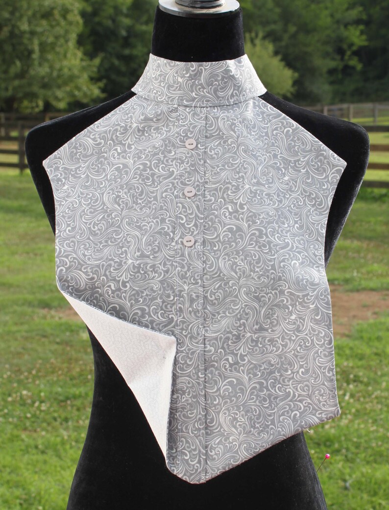 New Hunt Seat Show Dickie Reversible Ratcatcher White W/ - Etsy
