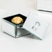 Set of 4 Miniature Beveled-edge Mirror Boxes With Lids Trinket Box ...